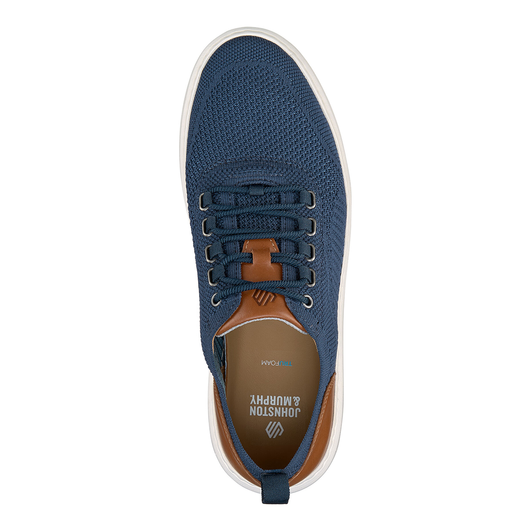 Johnston & Murphy Men's Anders Knit U-Throat Sneaker Dress Casual Shoe ...