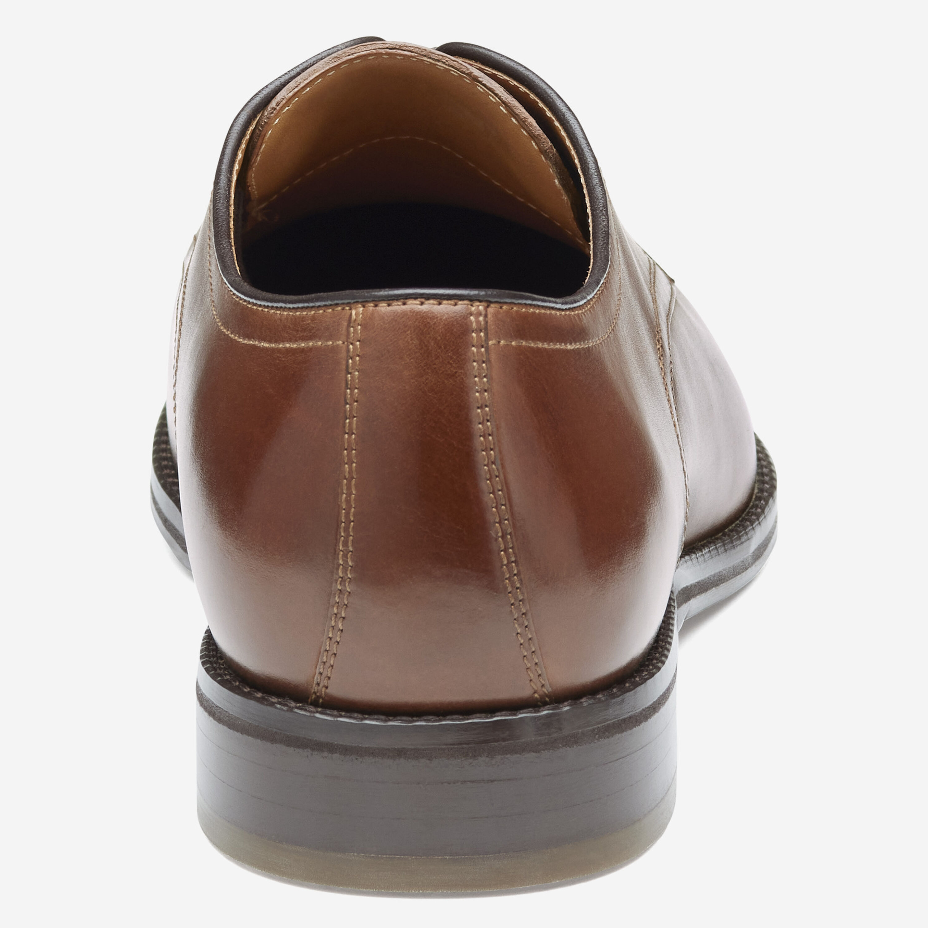 Men's Sullivan Plain Toe in Tan Italian Calfskin | Johnston & Murphy