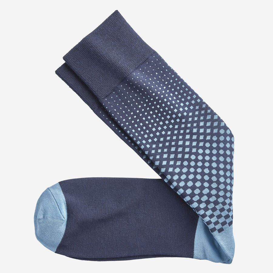 Men's Gradient Polka Dot Socks | Johnston & Murphy