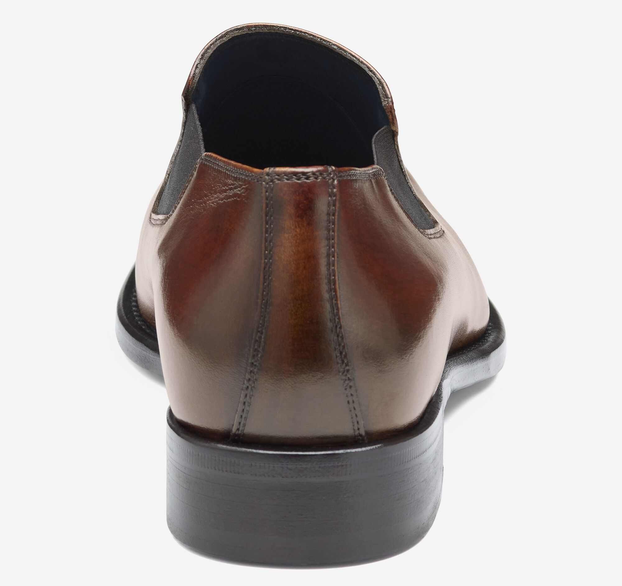 Men's Larson Slip-On in Mahogany Italian Calfskin | Johnston & Murphy