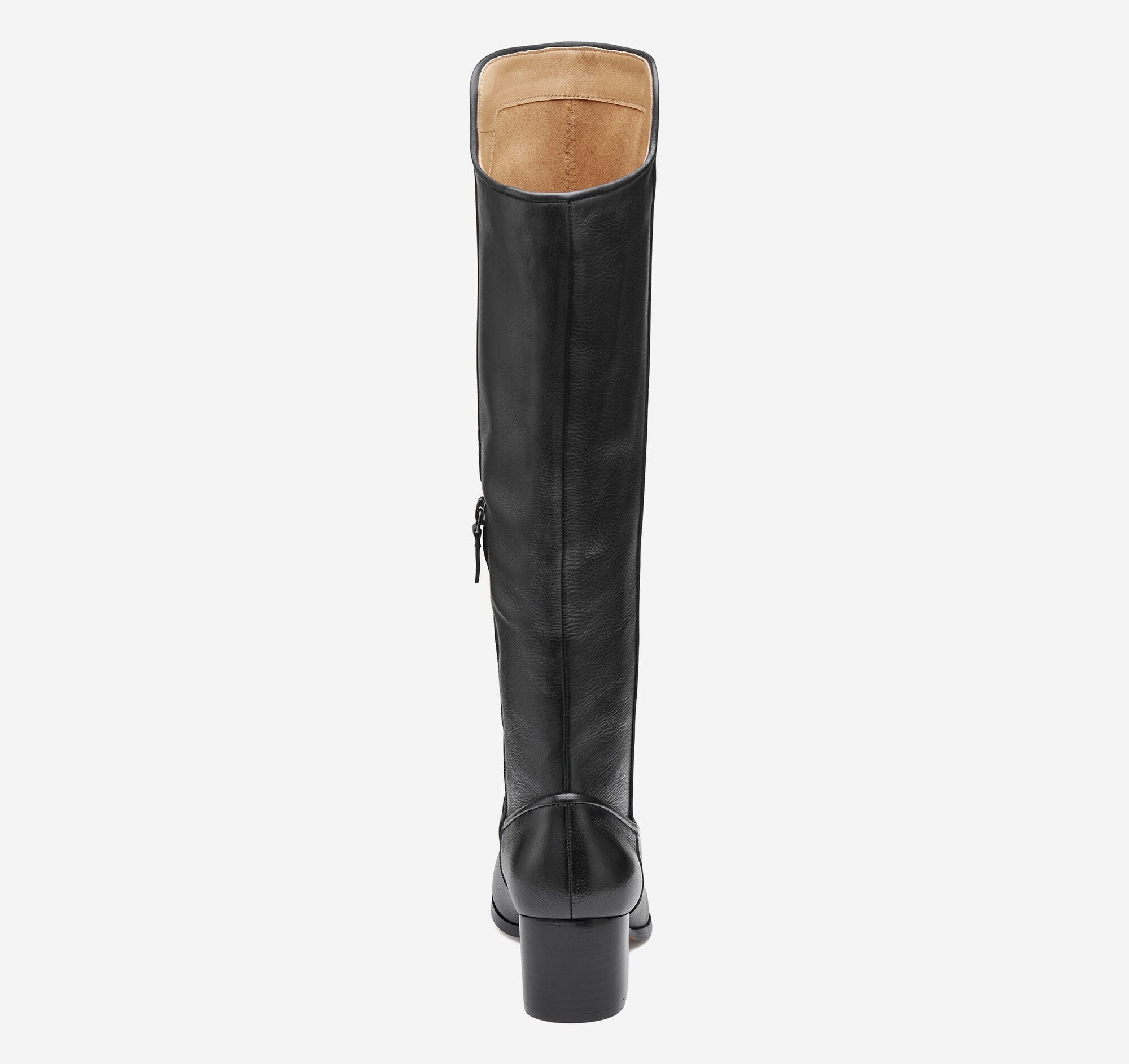Women's Trista Rider Boot in Black Calfskin | Johnston & Murphy