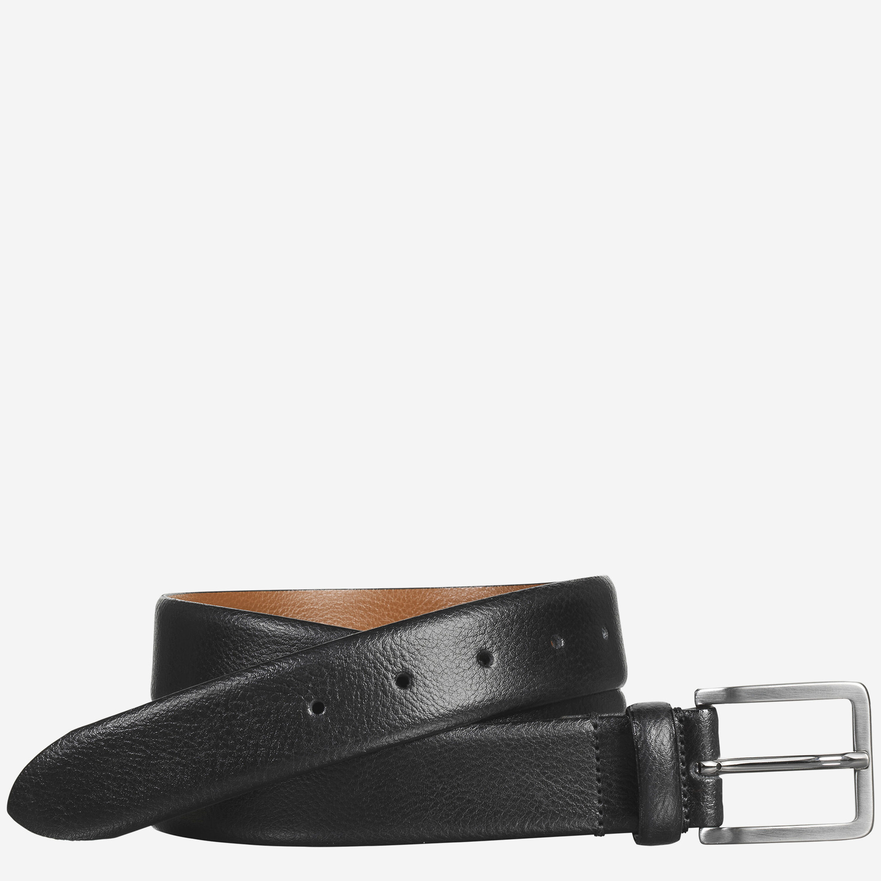 black belt men's leather