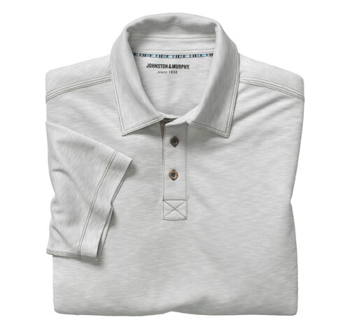 Shop The Vintage Slub Polo at Johnston & Murphy