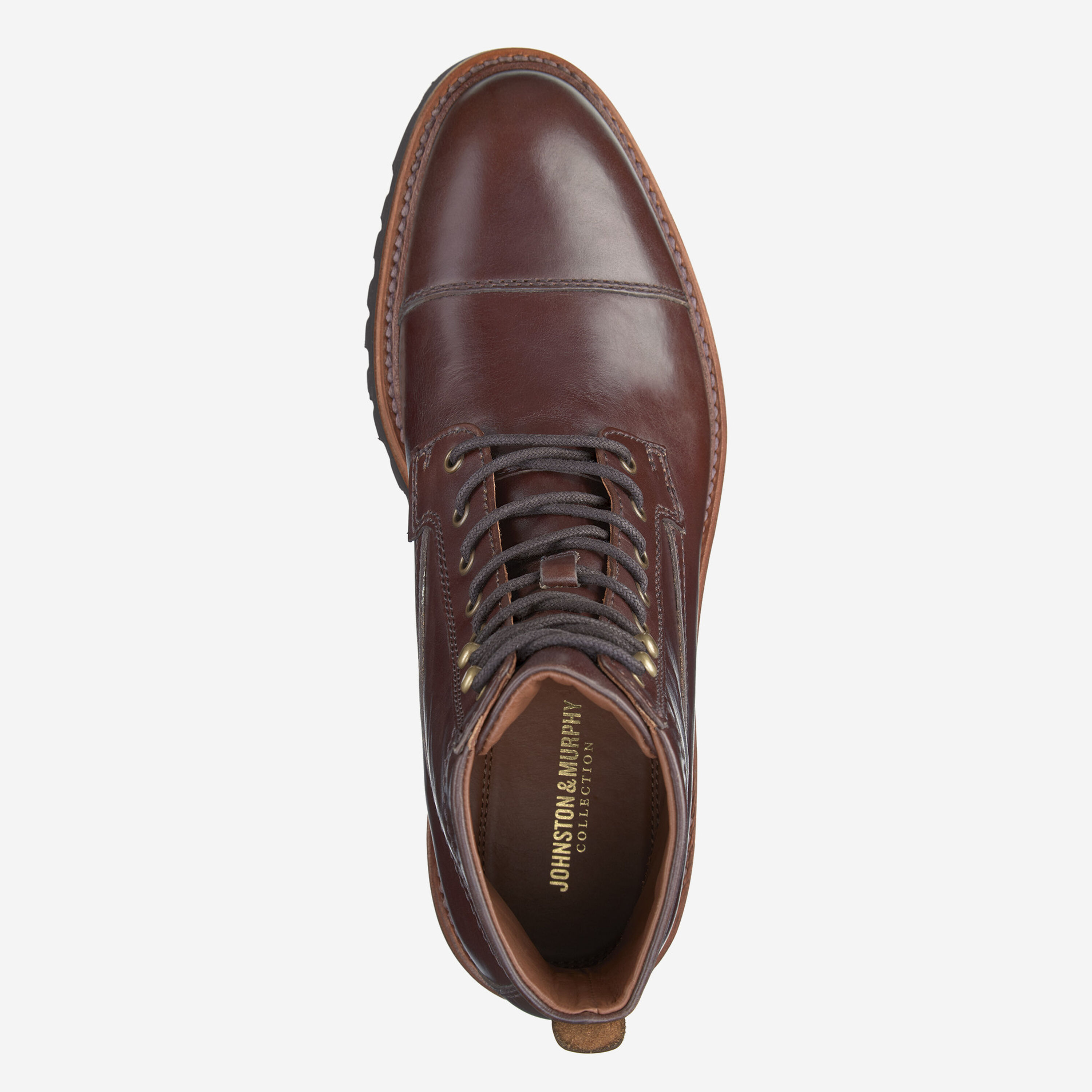 Men's Dudley Lug Cap Toe Boot | Johnston & Murphy