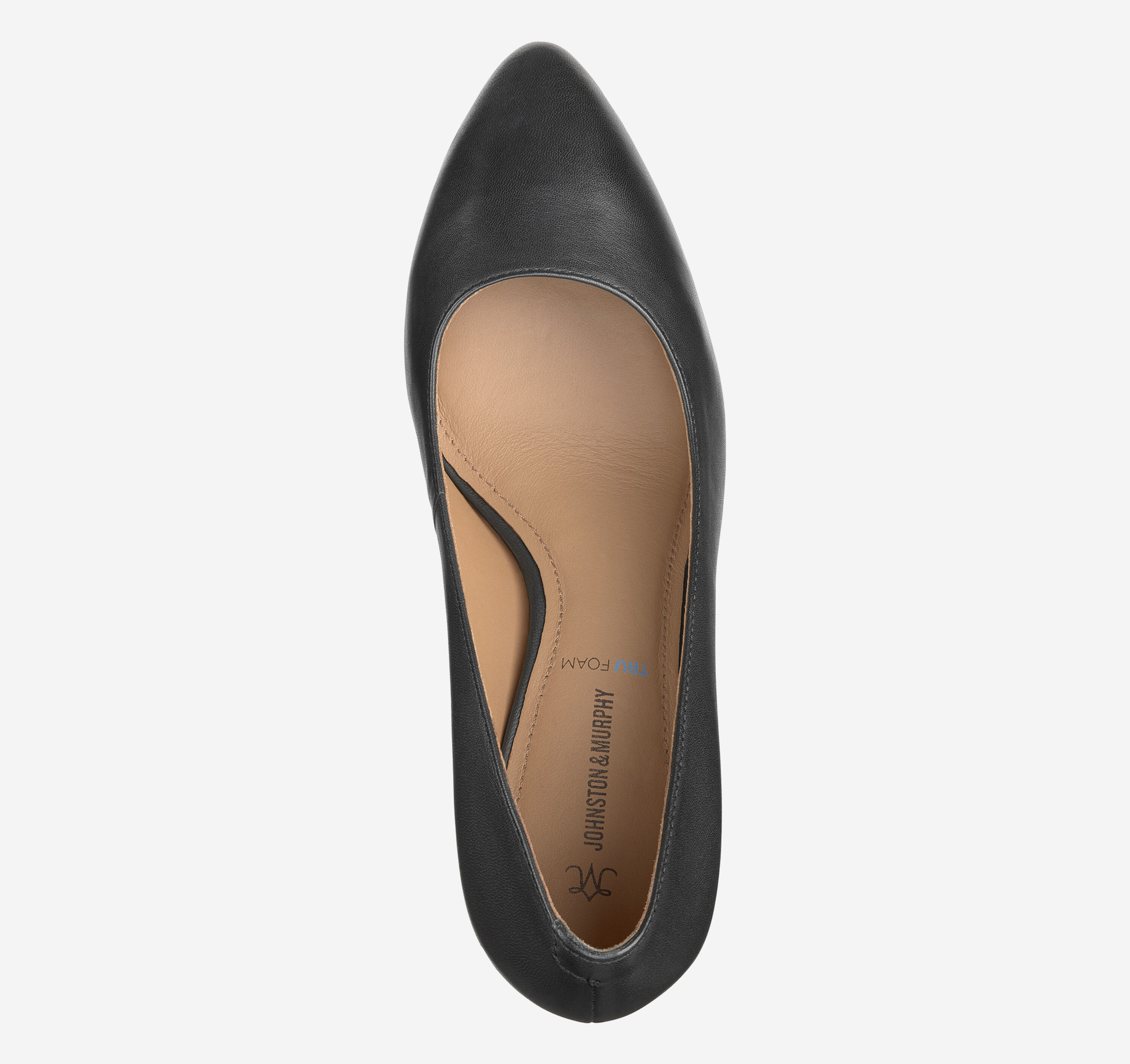 Women's Vicki Pump in Black Glove Leather | Johnston & Murphy