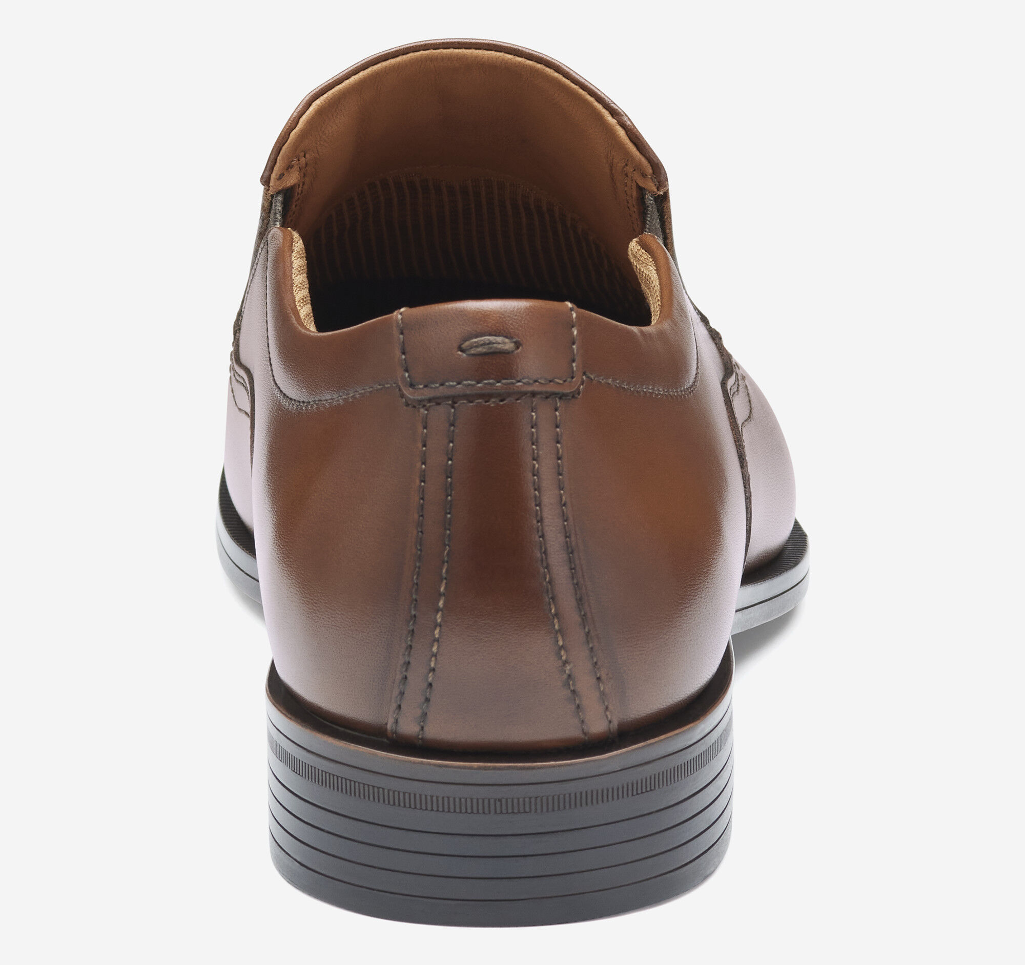 Men's Reeve Run-Off Venetian Loafer in Brown Full Grain | Johnston