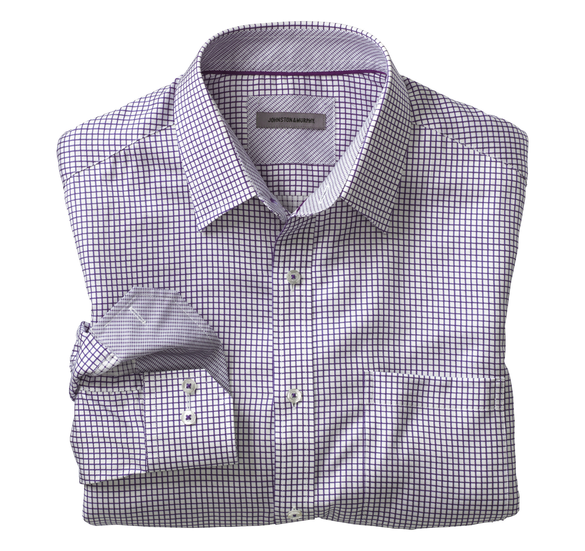 Tailored Fit Convertible-Cuff Shirt