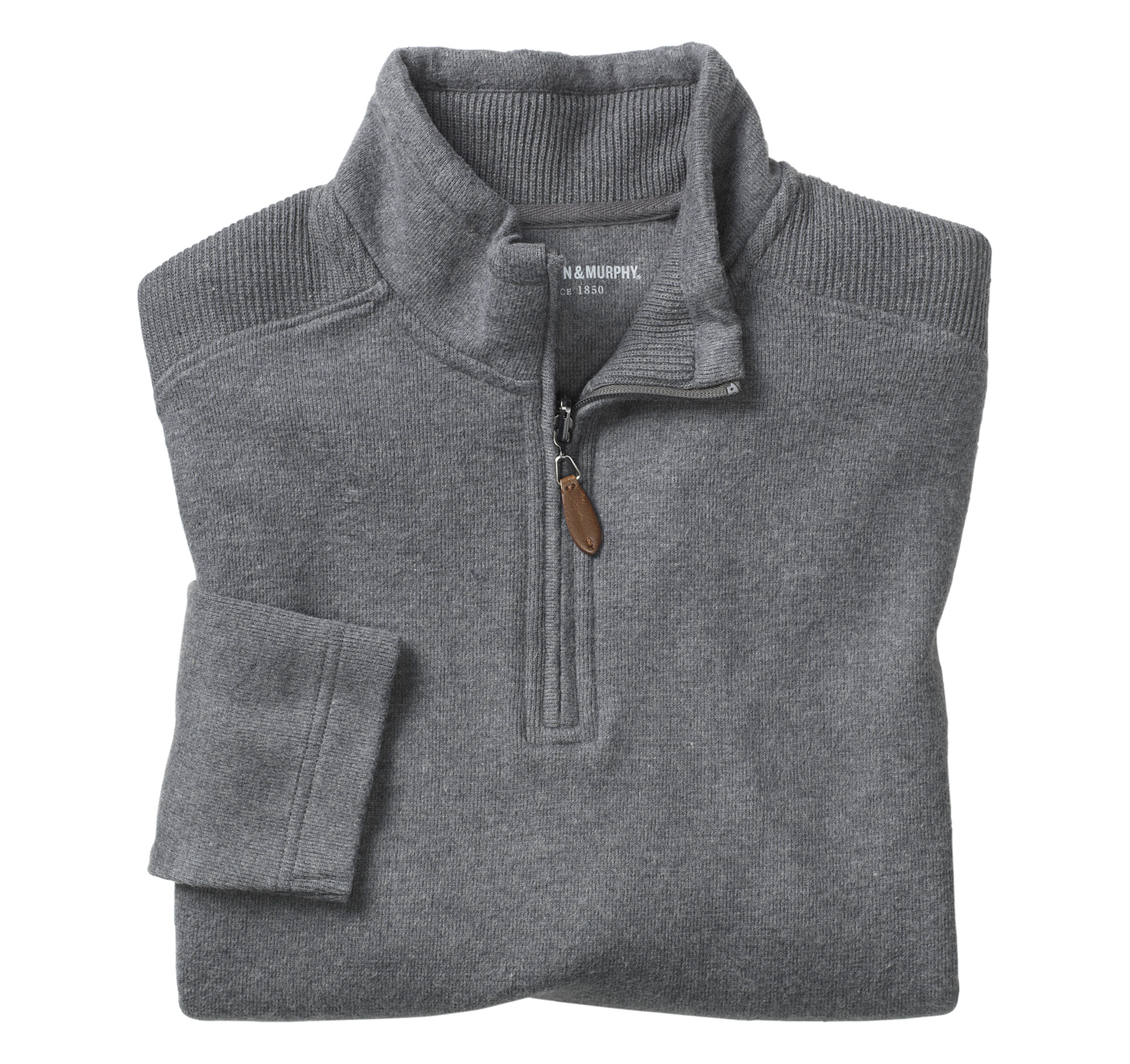 Ribbed Quarter-Zip