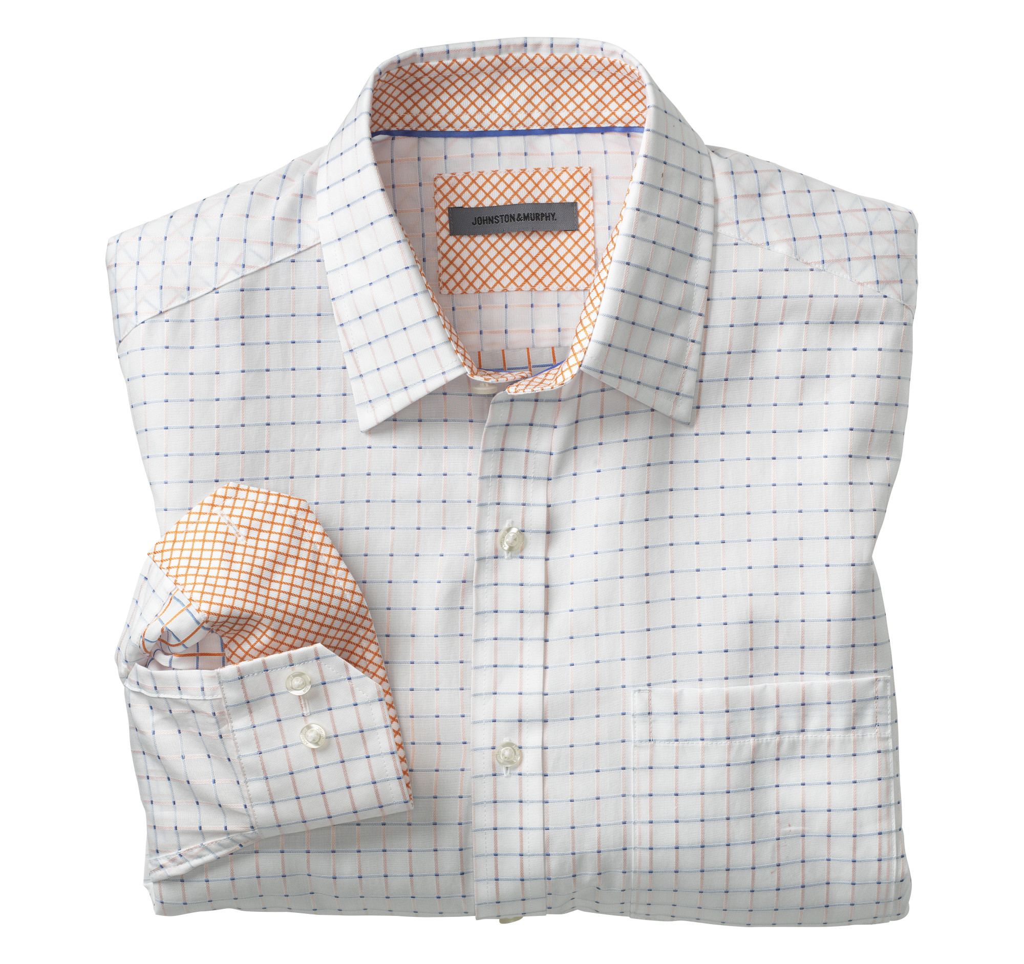 Tailored Fit Convertible-Cuff Shirt