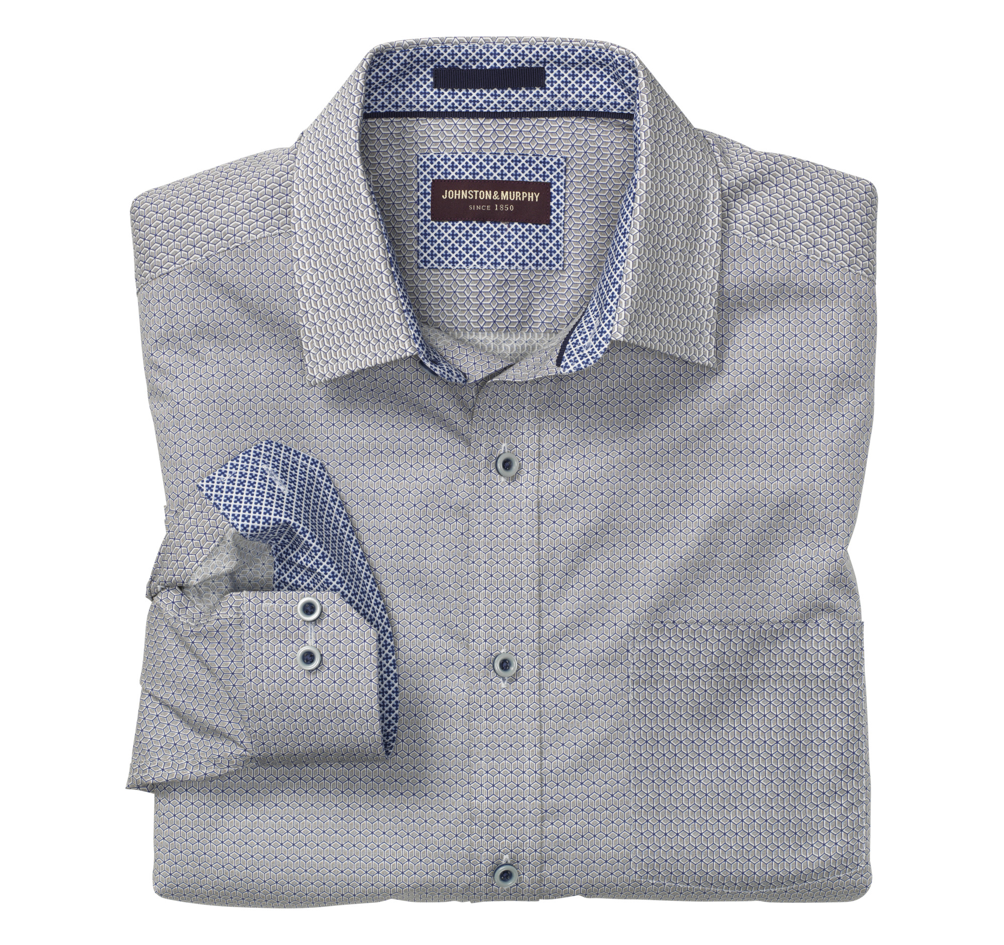 Geo Tiles Print Shirt