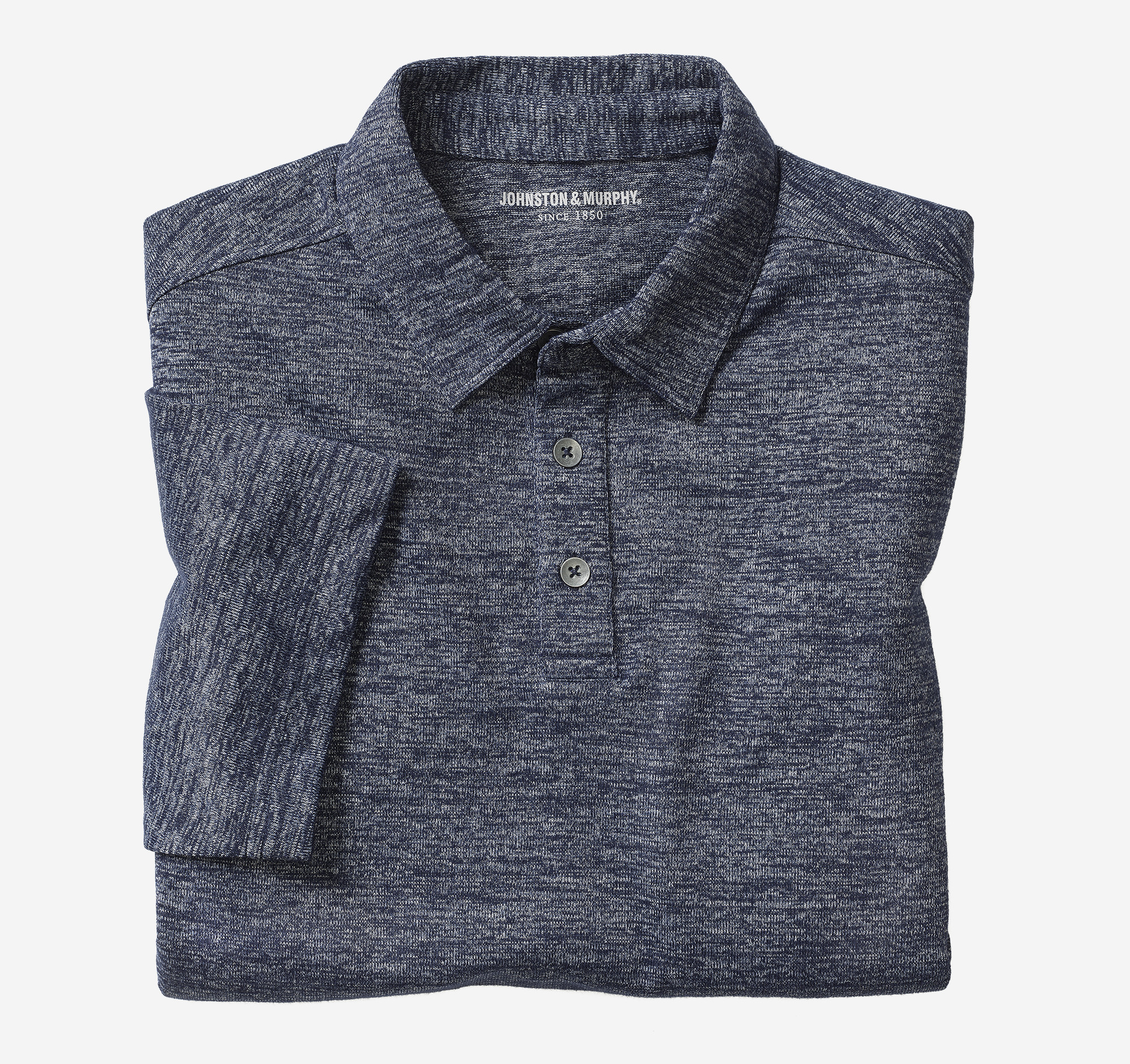Indigo Knit Polo
