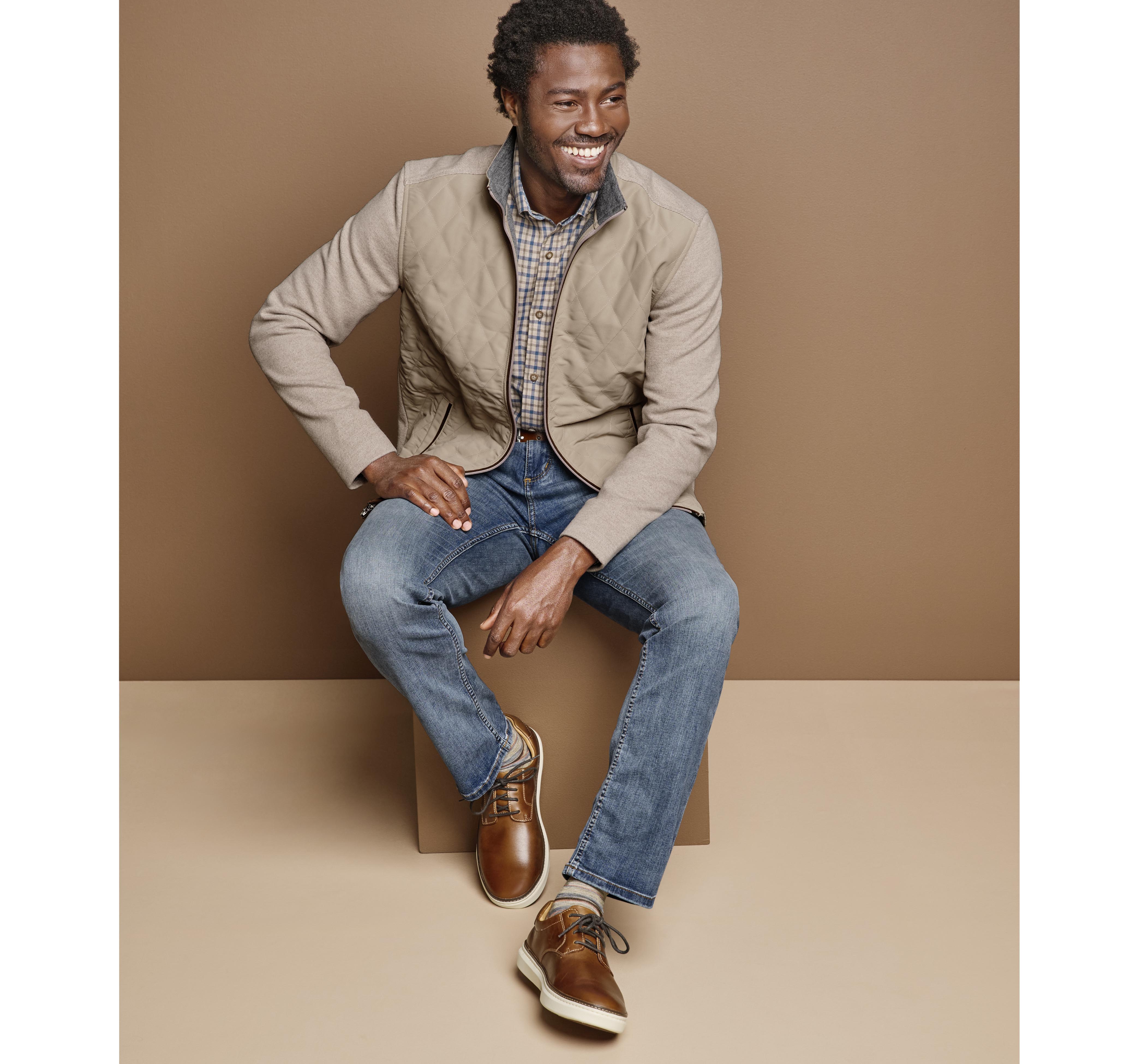 Men's Quilted Full-Zip | Johnston & Murphy