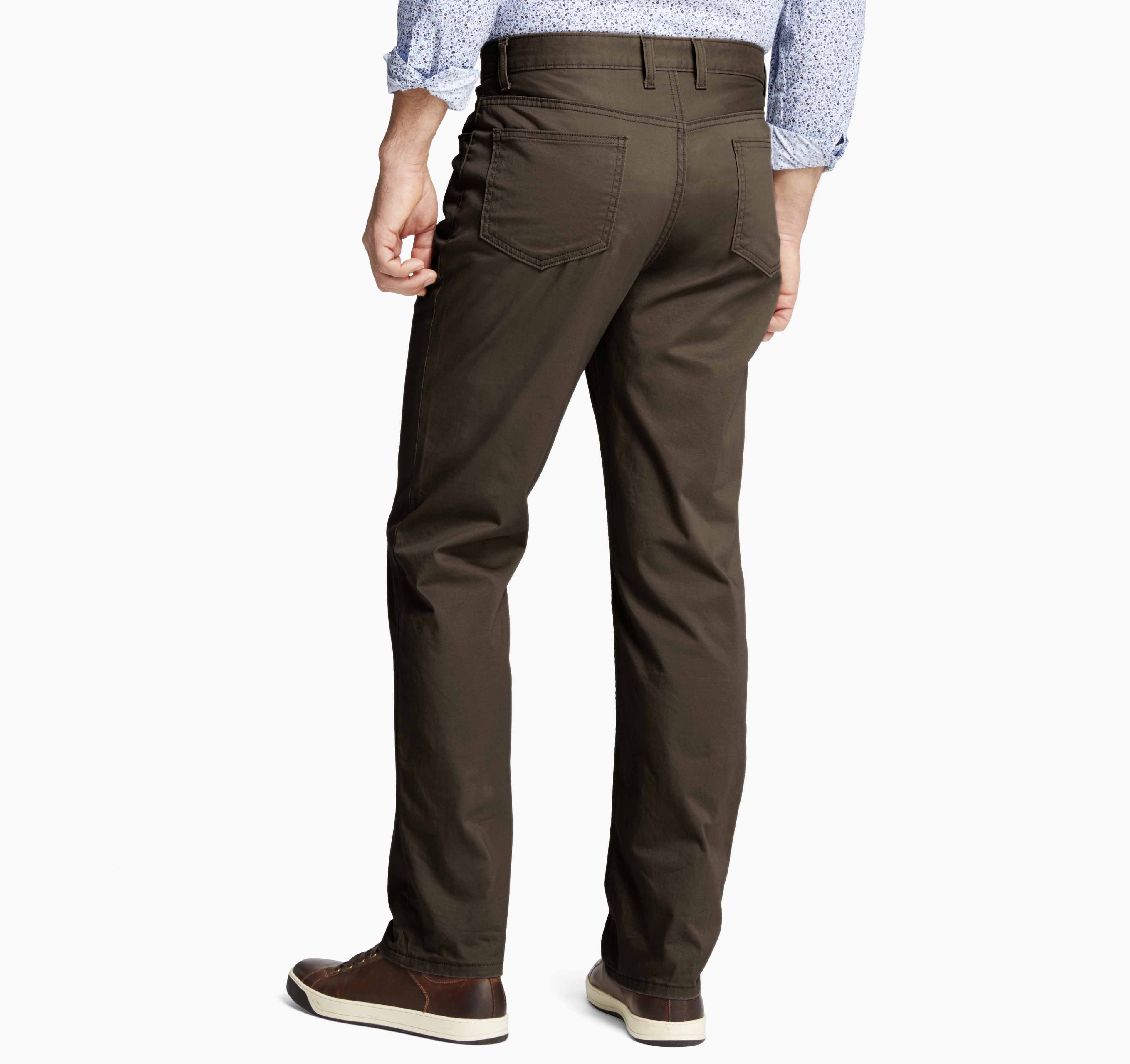 Regular Fit Five-Pocket Pants