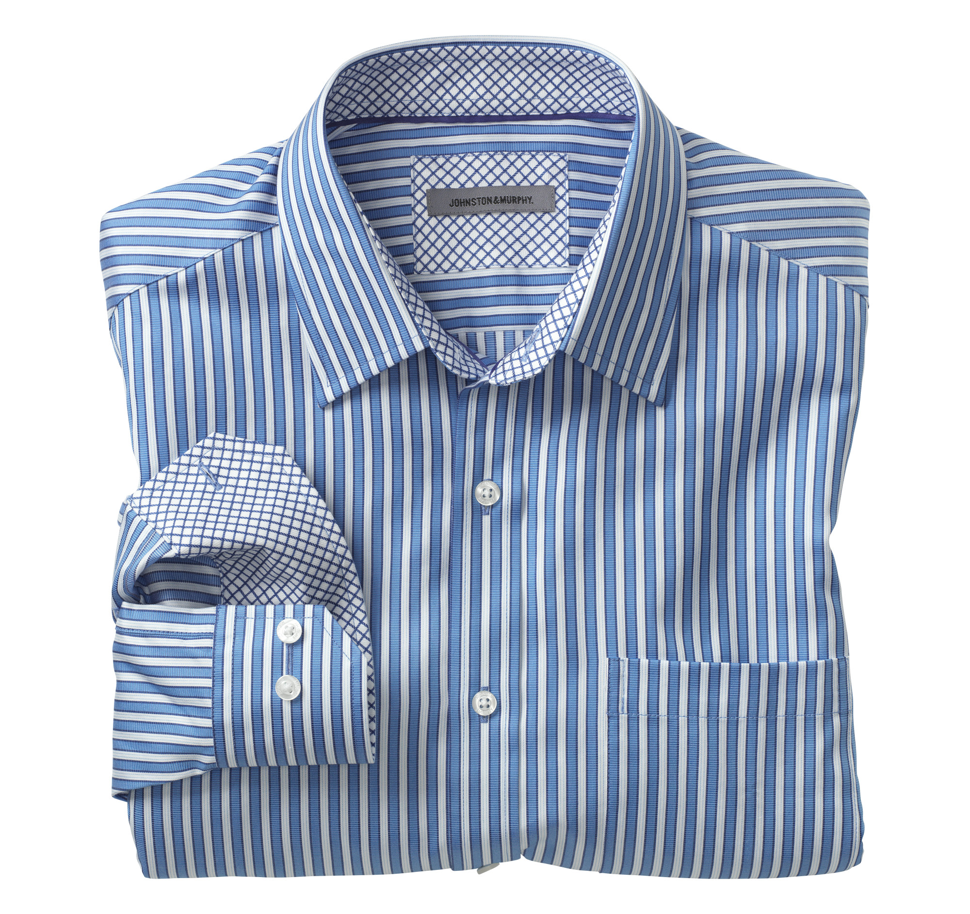 Tailored Fit Convertible-Cuff Shirt