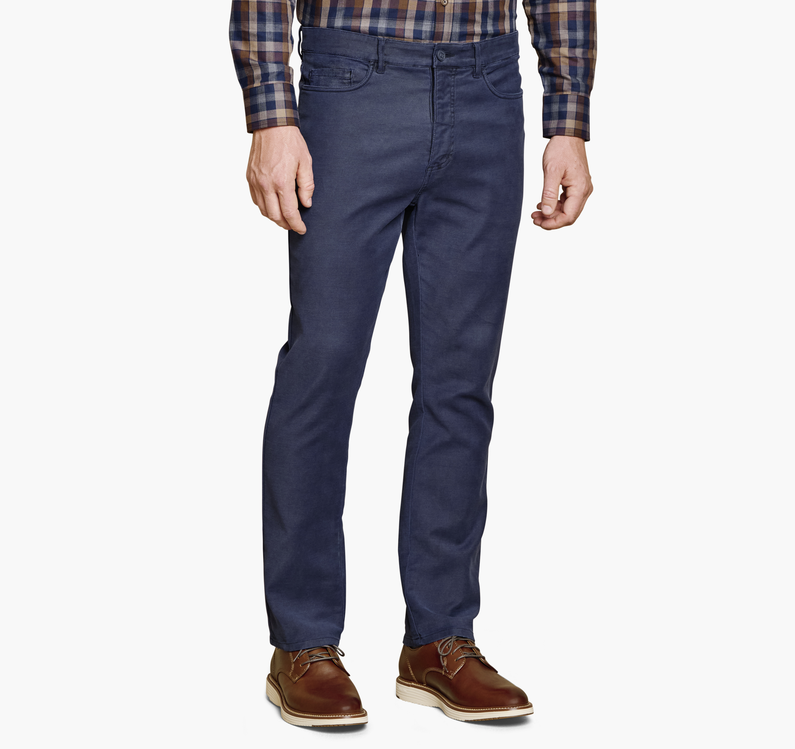 Johnston & Murphy XC Flex® Stretch Five-Pocket Pants Navy Shop