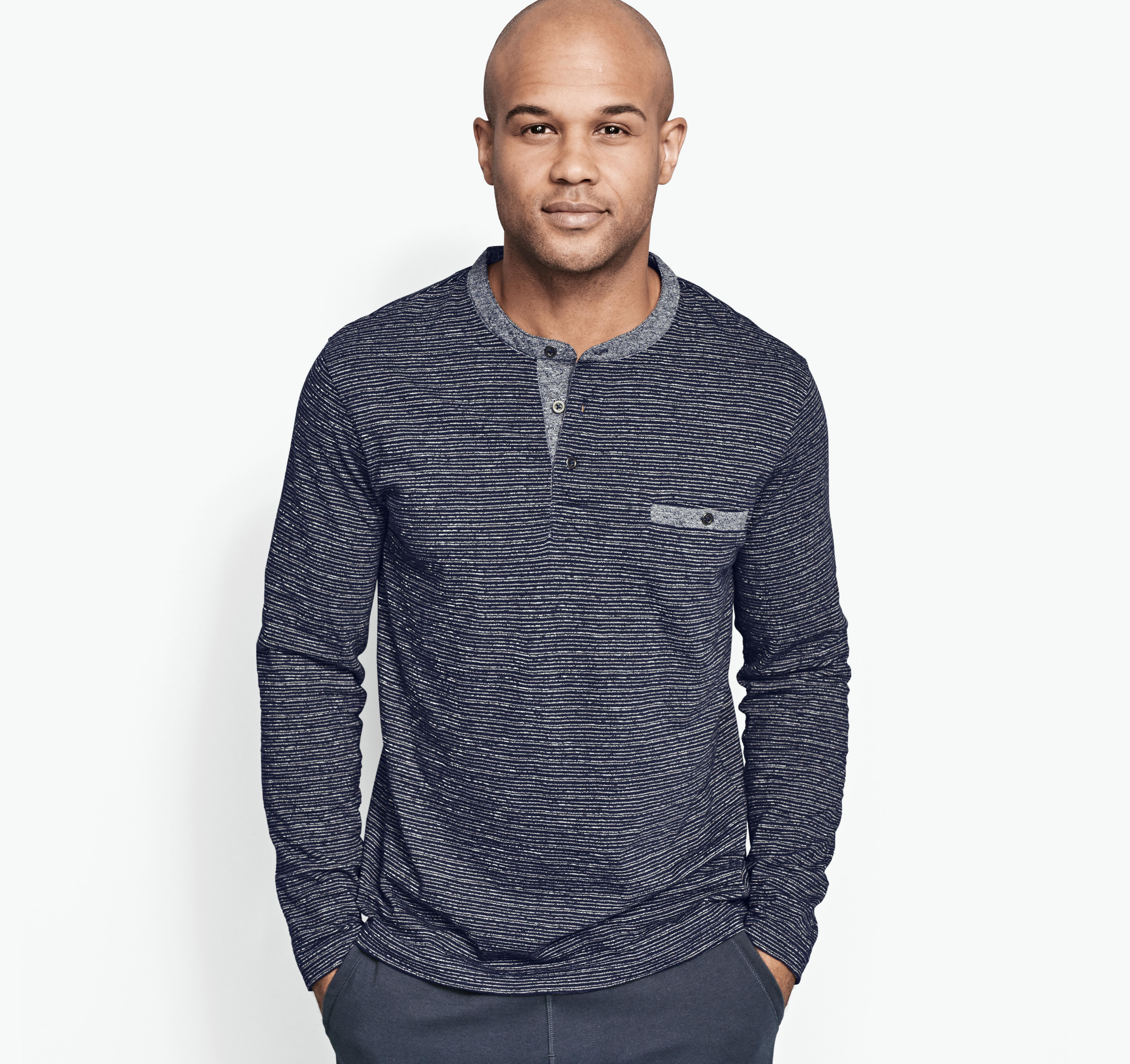 Melange Fineline Henley