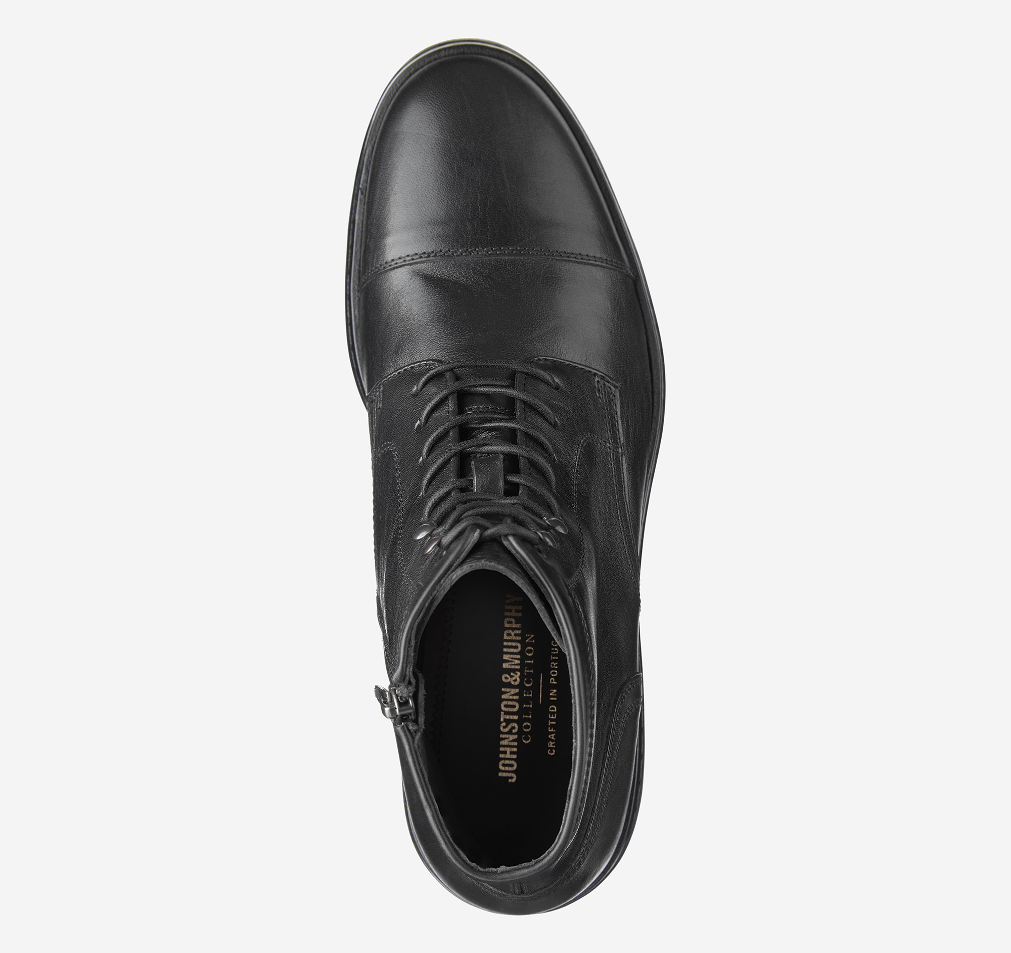 Langley Cap Toe Zip Boot Langley Cap Toe Zip Boot