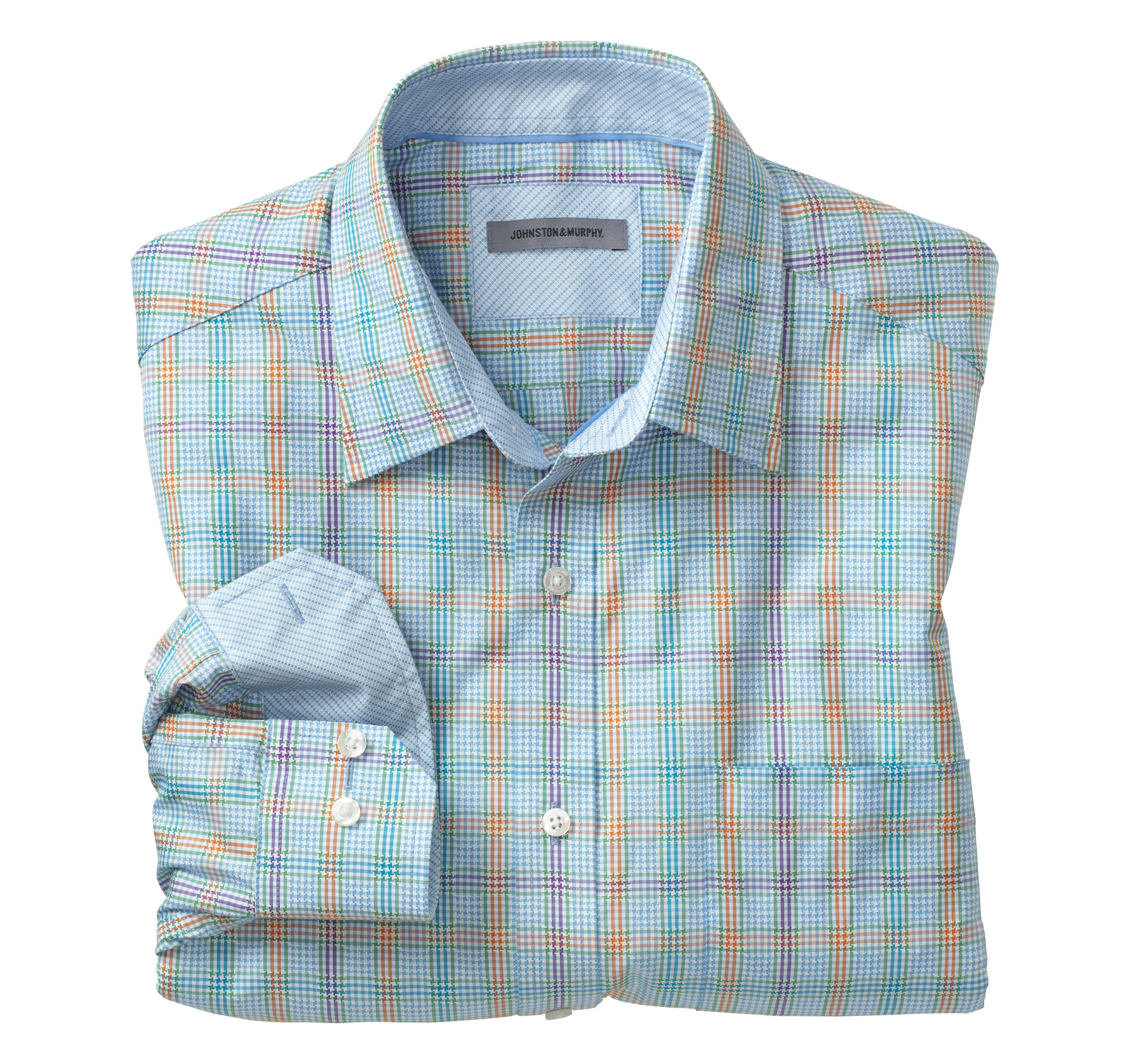 Tailored Fit Convertible-Cuff Shirt